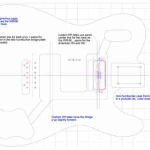 Fender Telecaster Guitar Templates | Electric Herald