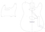 Fender Telecaster Guitar Templates | Electric Herald