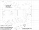 Fender Telecaster Guitar Templates | Electric Herald