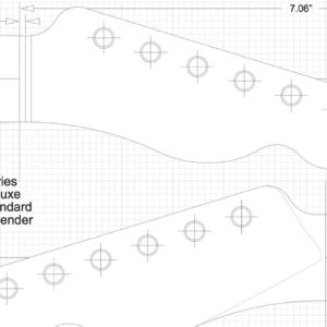 Fender Telecaster Guitar Templates | Electric Herald