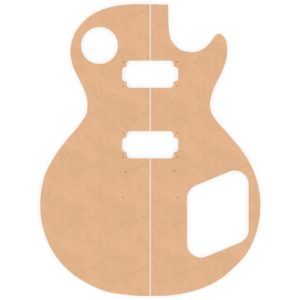 Gibson Les Paul Custom Router Templates | Electric Herald
