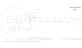 Fender Jazzmaster Router Templates | Electric Herald