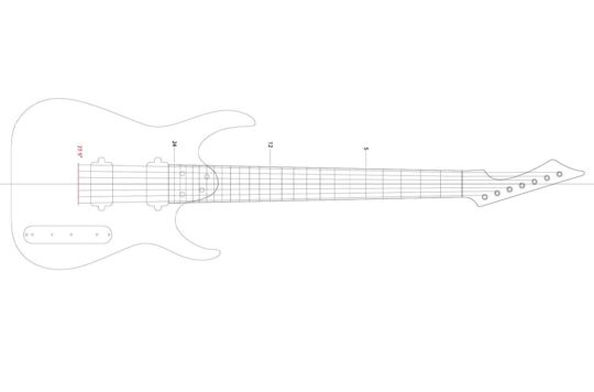 Blackmachine B7 (7-String) Template | Electric Herald